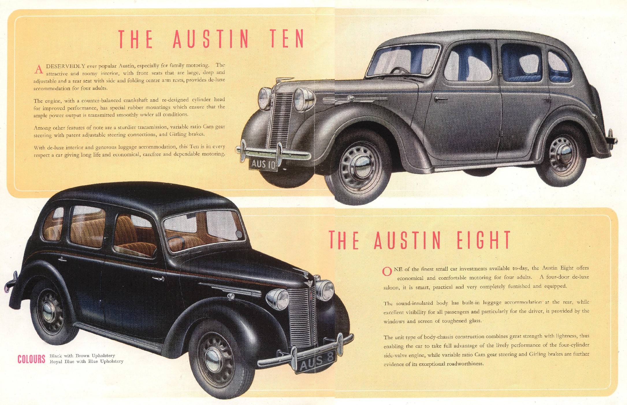 The little Buick from Longbridge - Austin 8 history